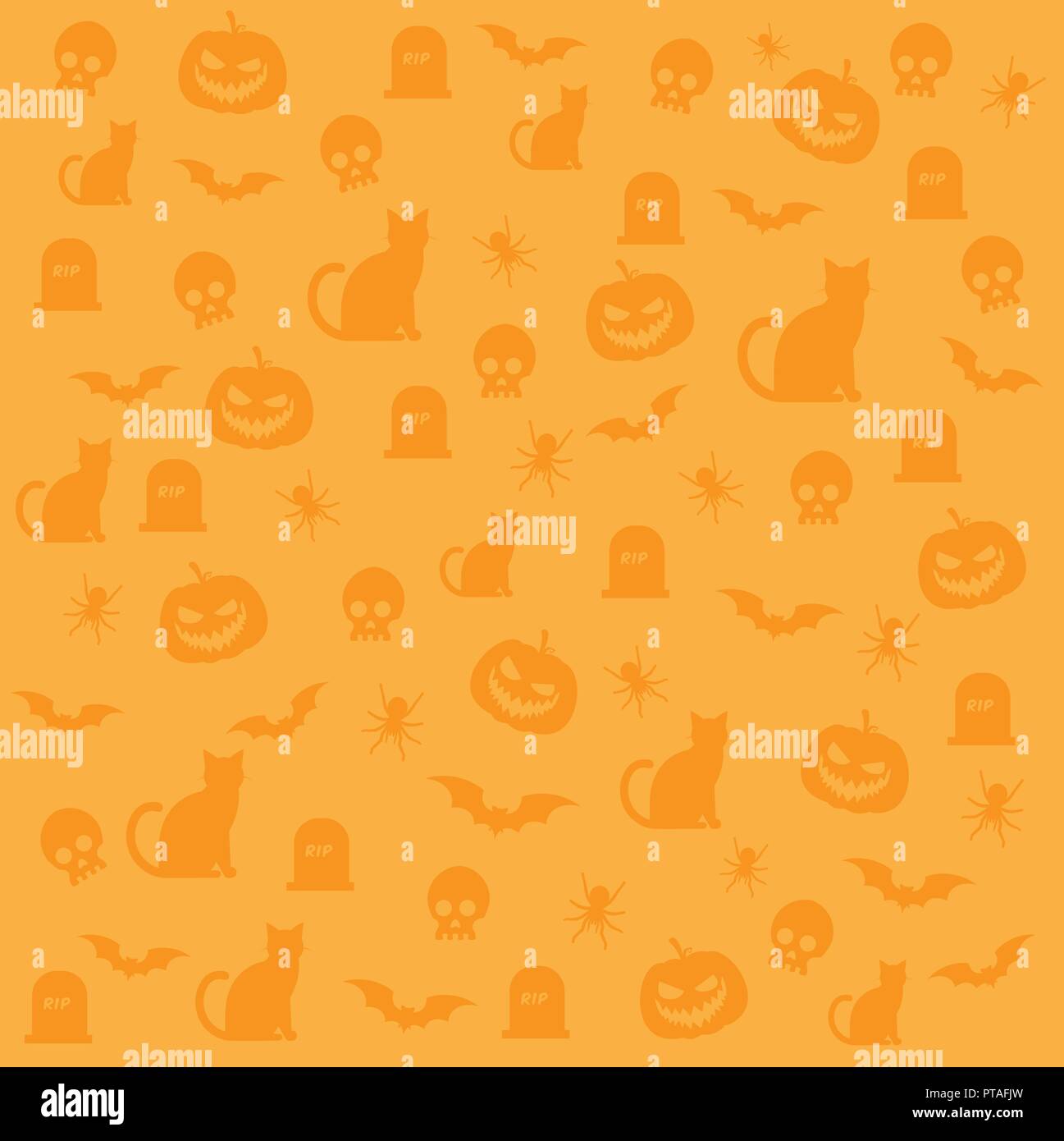 Halloween pattern background vector illustration Stock Vector Image ...