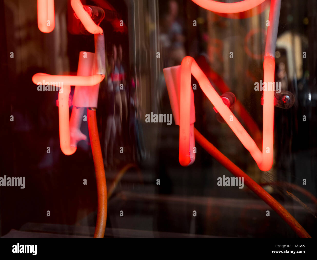 Neon signboard hi-res stock photography and images - Alamy