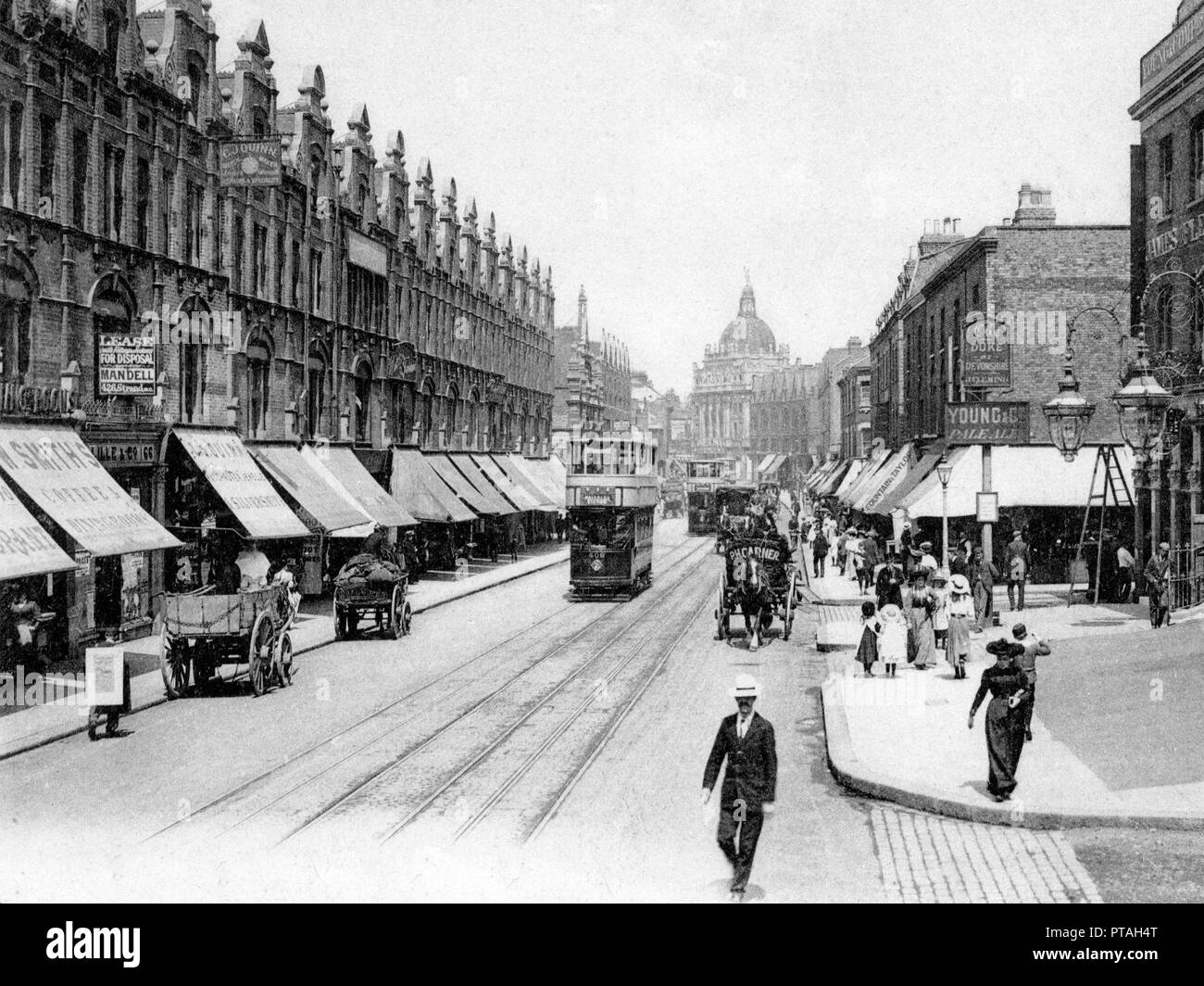 Balham Hill, London early 1900s Stock Photo - Alamy