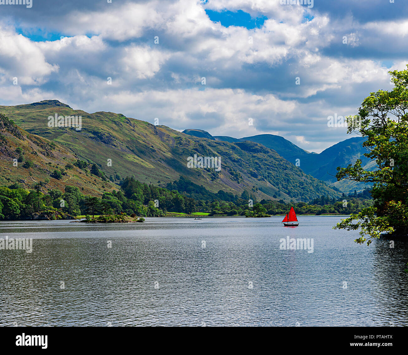 Ullswater in The Lake District Stock Photo - Alamy
