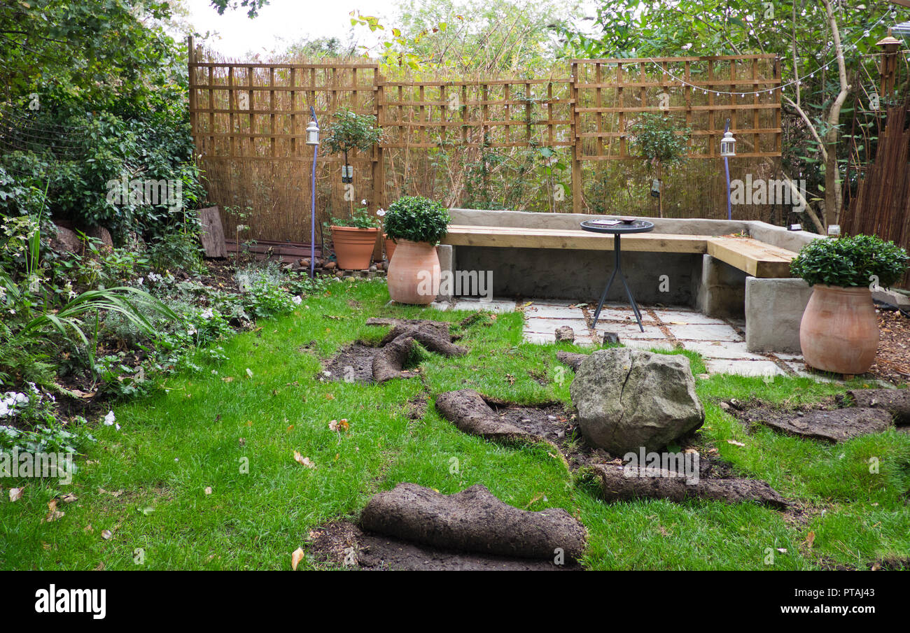 Badger damage lawn hi-res stock photography and images - Alamy