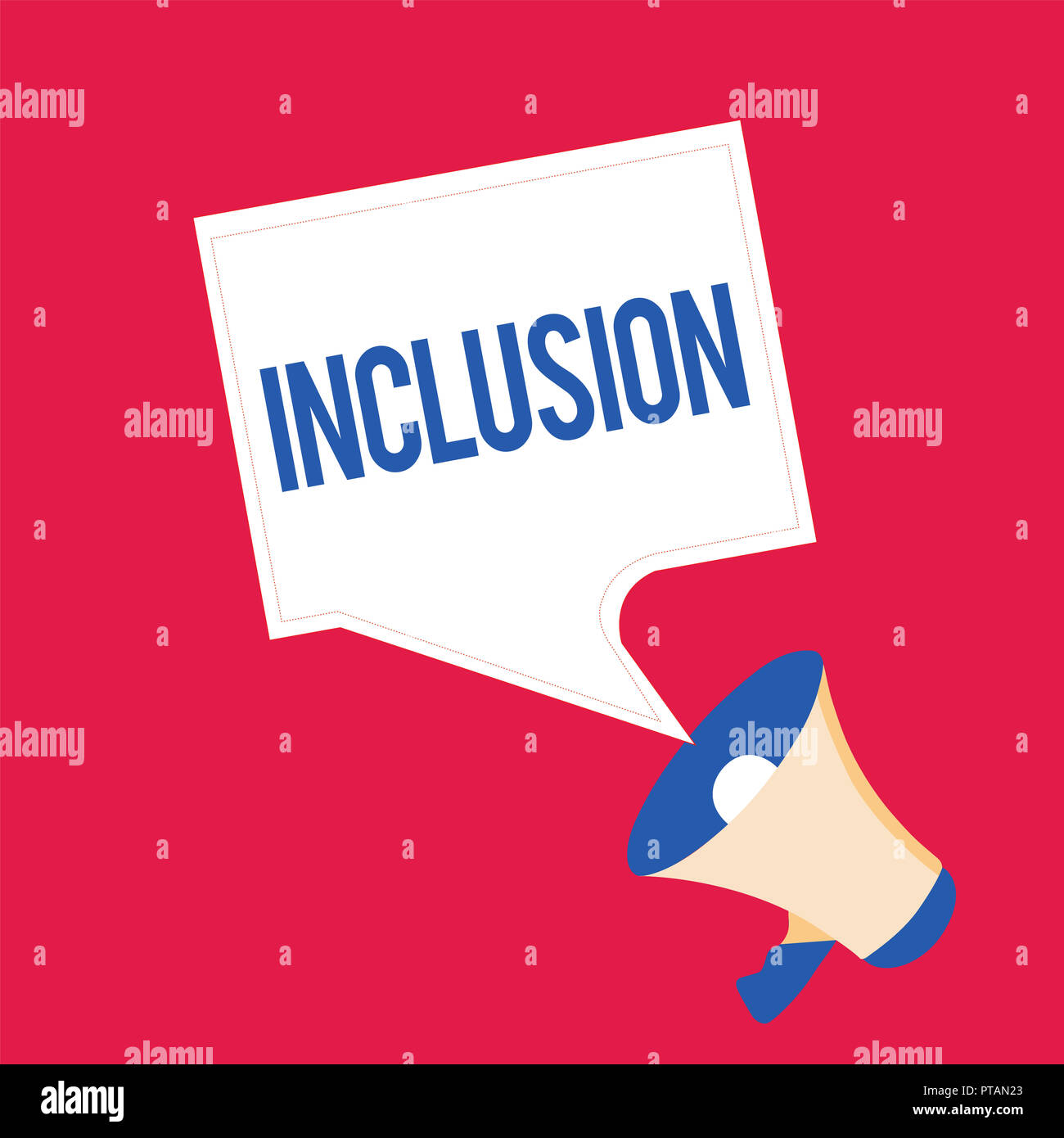 Writing note showing Inclusion. Business photo showcasing action state ...