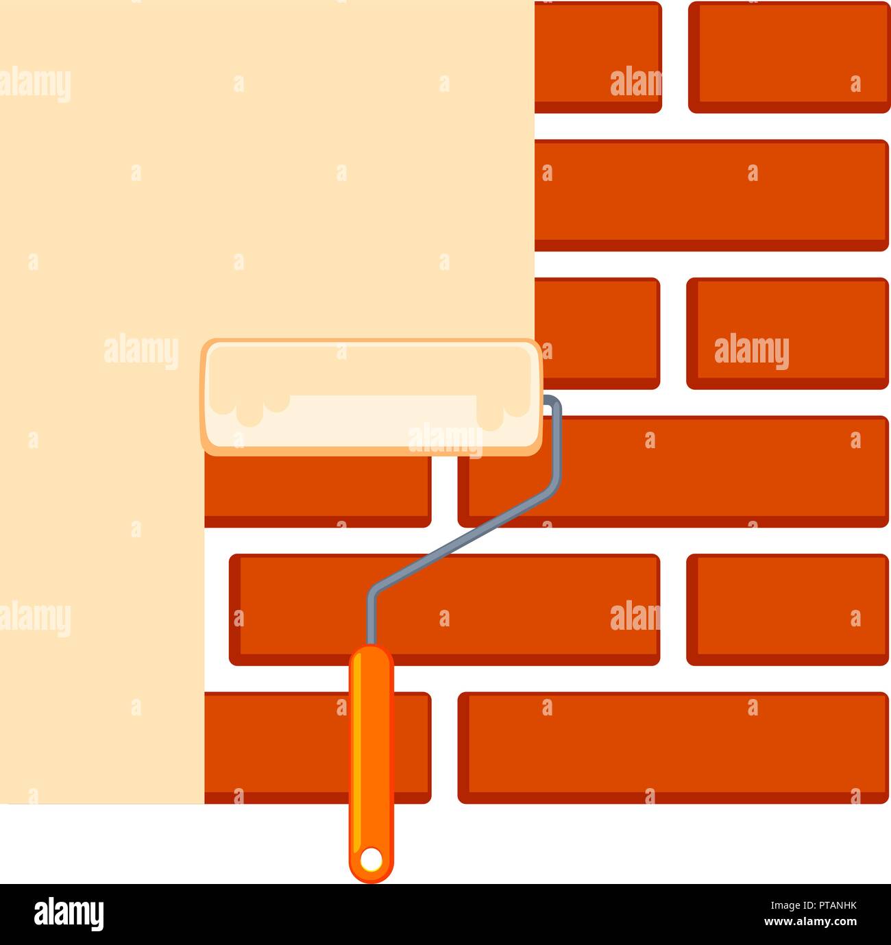 Wall repair stone wall repair Stock Vector Images - Alamy
