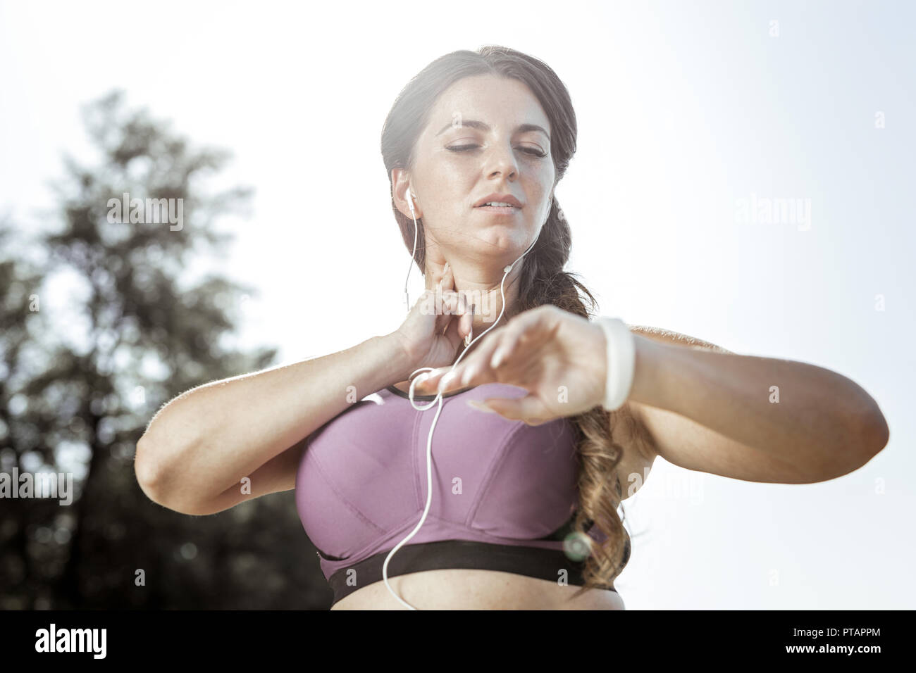 Monitoring of pulse hi-res stock photography and images - Alamy