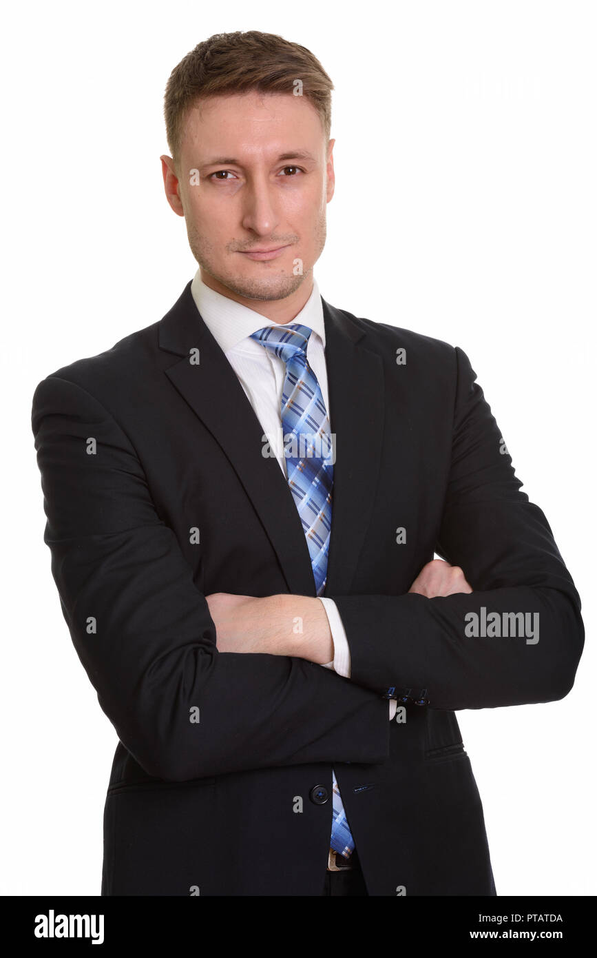 Isolated business man white background hi-res stock photography and ...