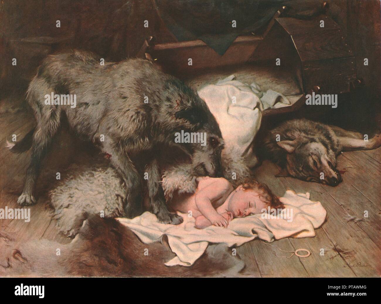 Legend of gelert hi-res stock photography and images - Alamy