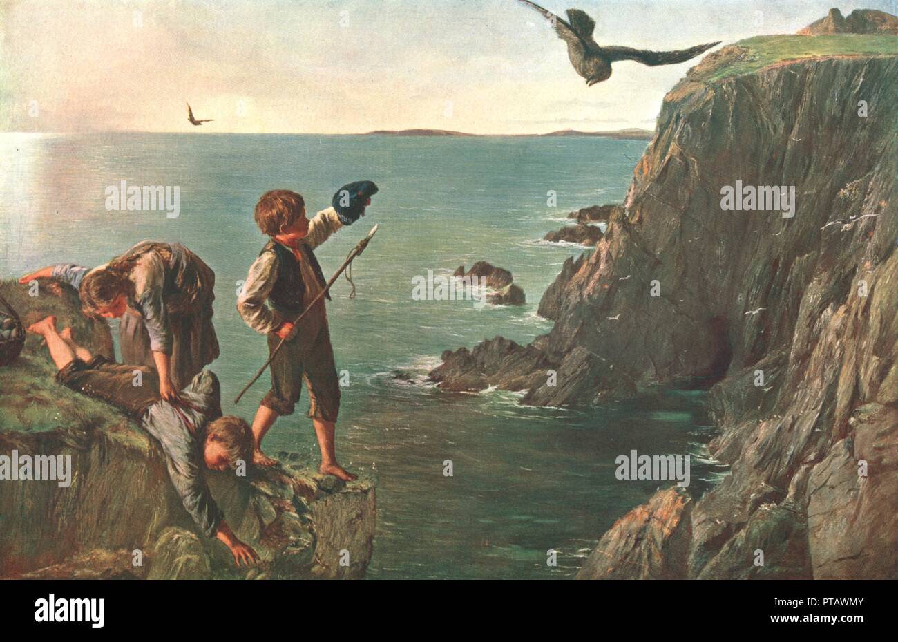 'The Bonxie, Shetland', 1873, (c1902). Creator: Unknown Stock Photo - Alamy