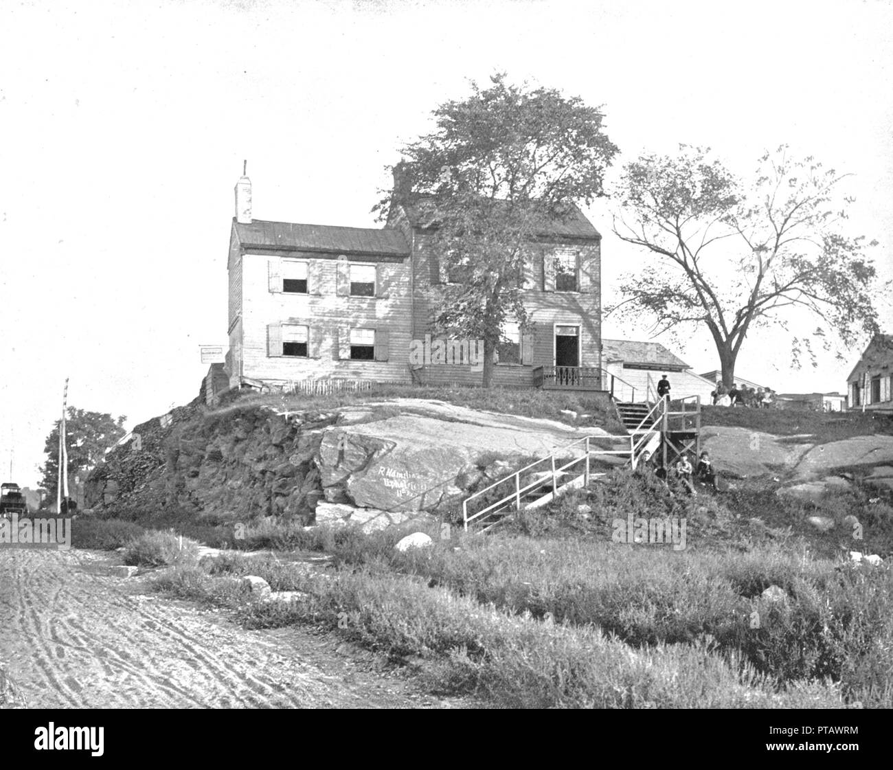 House of Edgar Allen Poe, Ravenswood, Long Island, New York State, USA ...