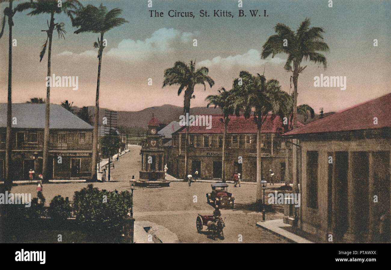 'The Circus, St. Kitts, B.W.I.', early 20th century. Creator: Unknown ...