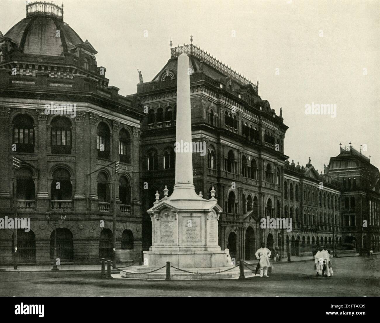 'Replica of the Holwell Monument Erected by Lord Curzon', 1925. Creator ...