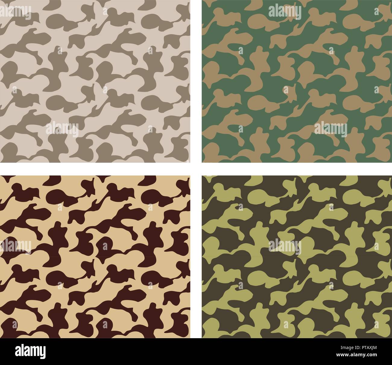 camouflage pattern design with different color Stock Vector Image & Art ...