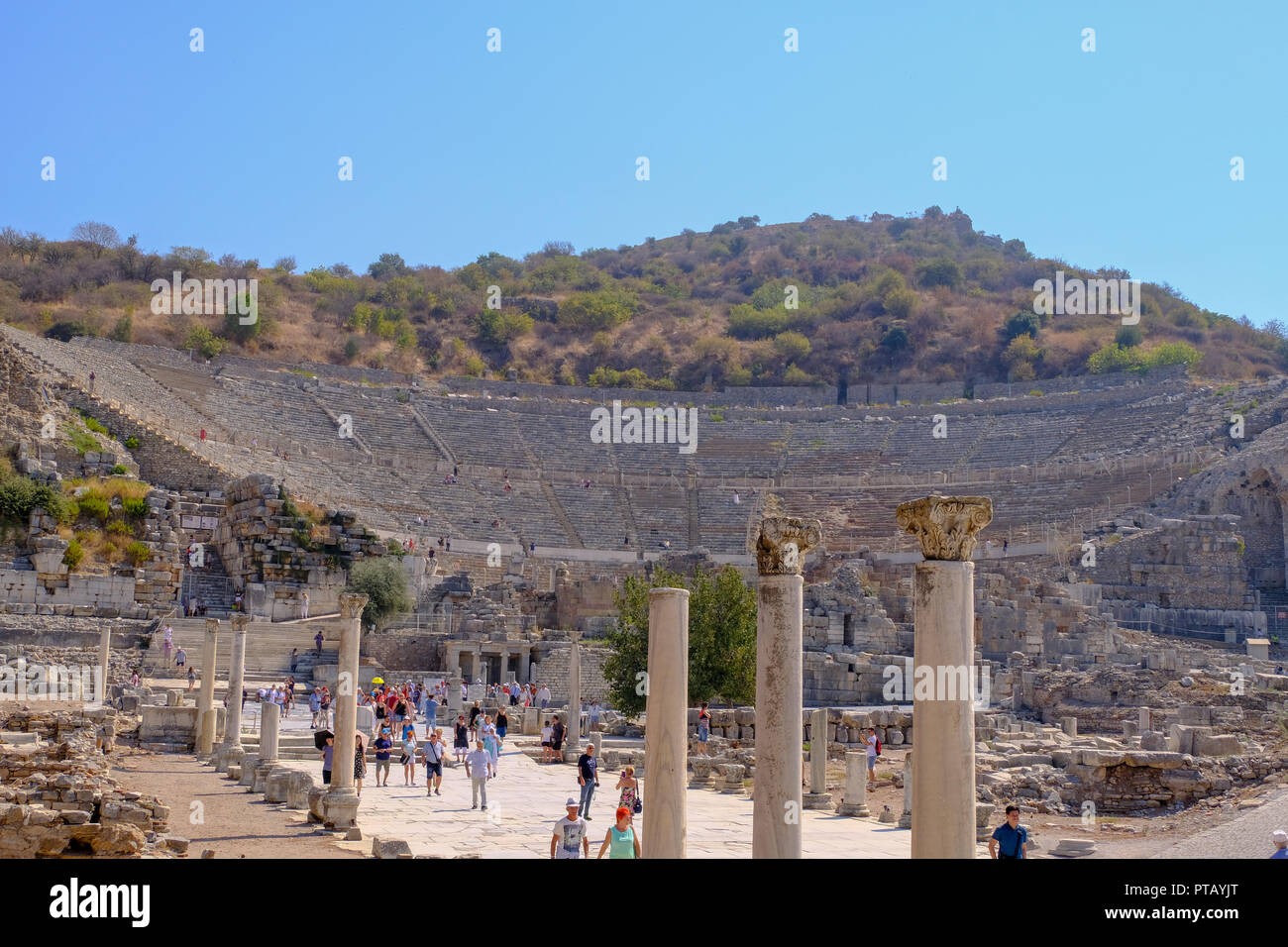 Harbour street. ephesus hi-res stock photography and images - Alamy