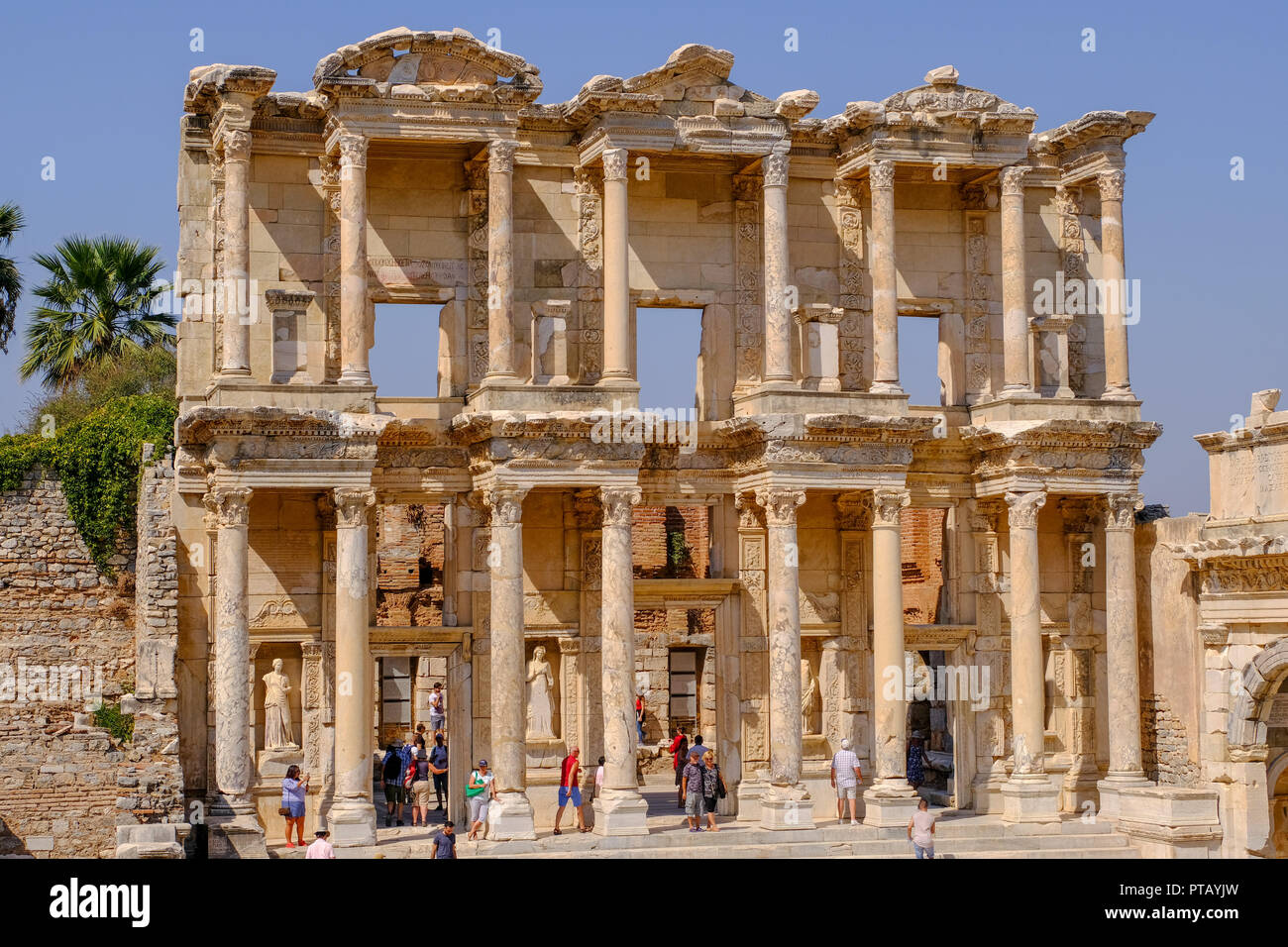 Library of Celsus, Ephesus Stock Photo - Alamy