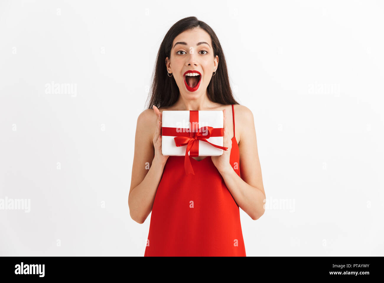 Happy shocked hi-res stock photography and images - Alamy