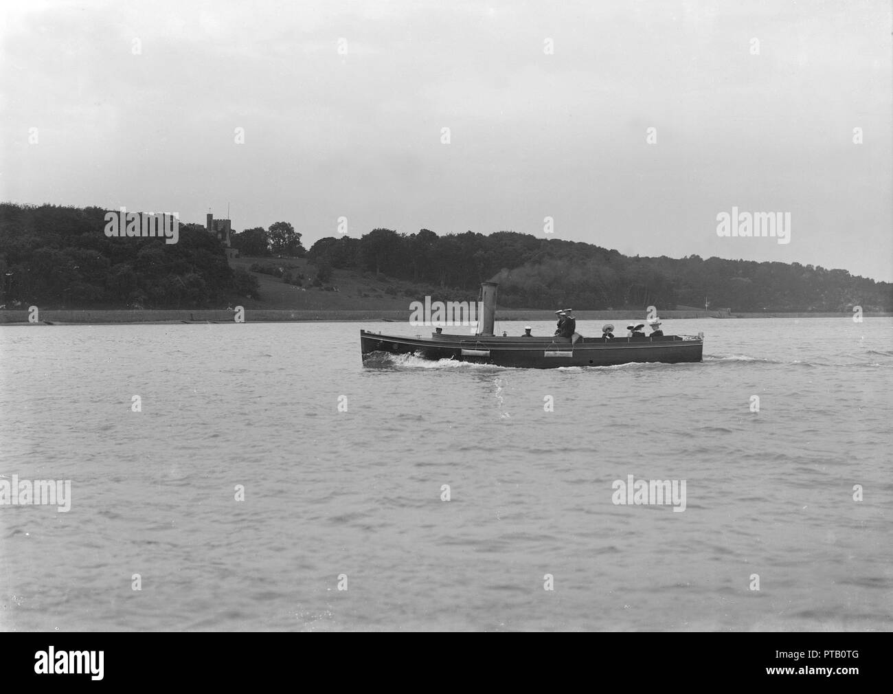 Steam launch hi-res stock photography and images - Alamy
