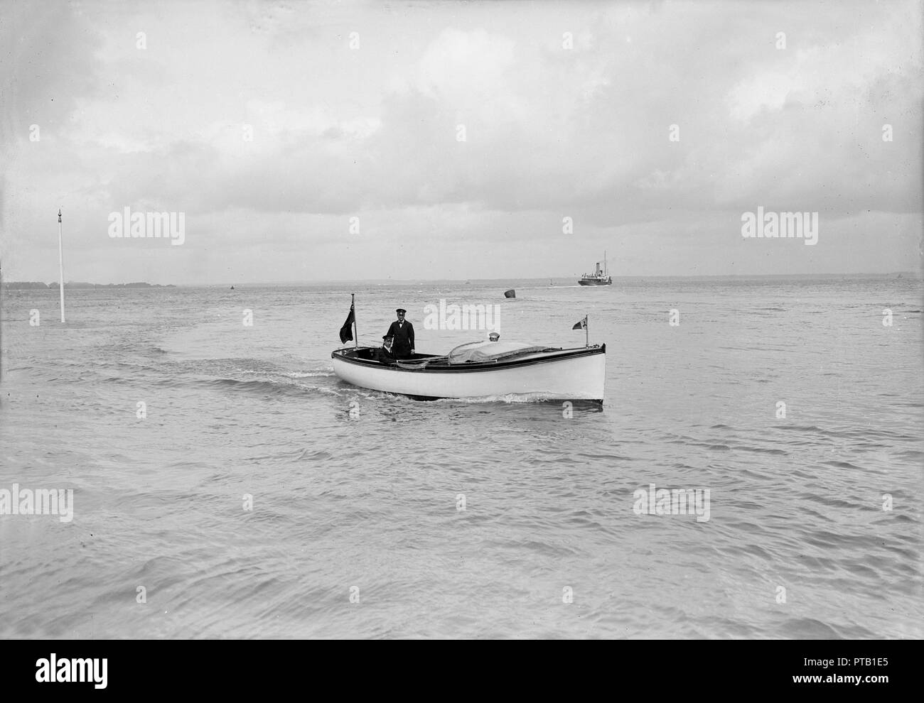 The Royal Thames Yacht Club's motor launch 'Salee Rover', 1912. Creator ...