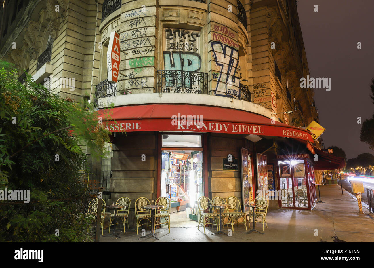Kennedy Eiffel is traditonal French cafe located near the Eiffel tower ...