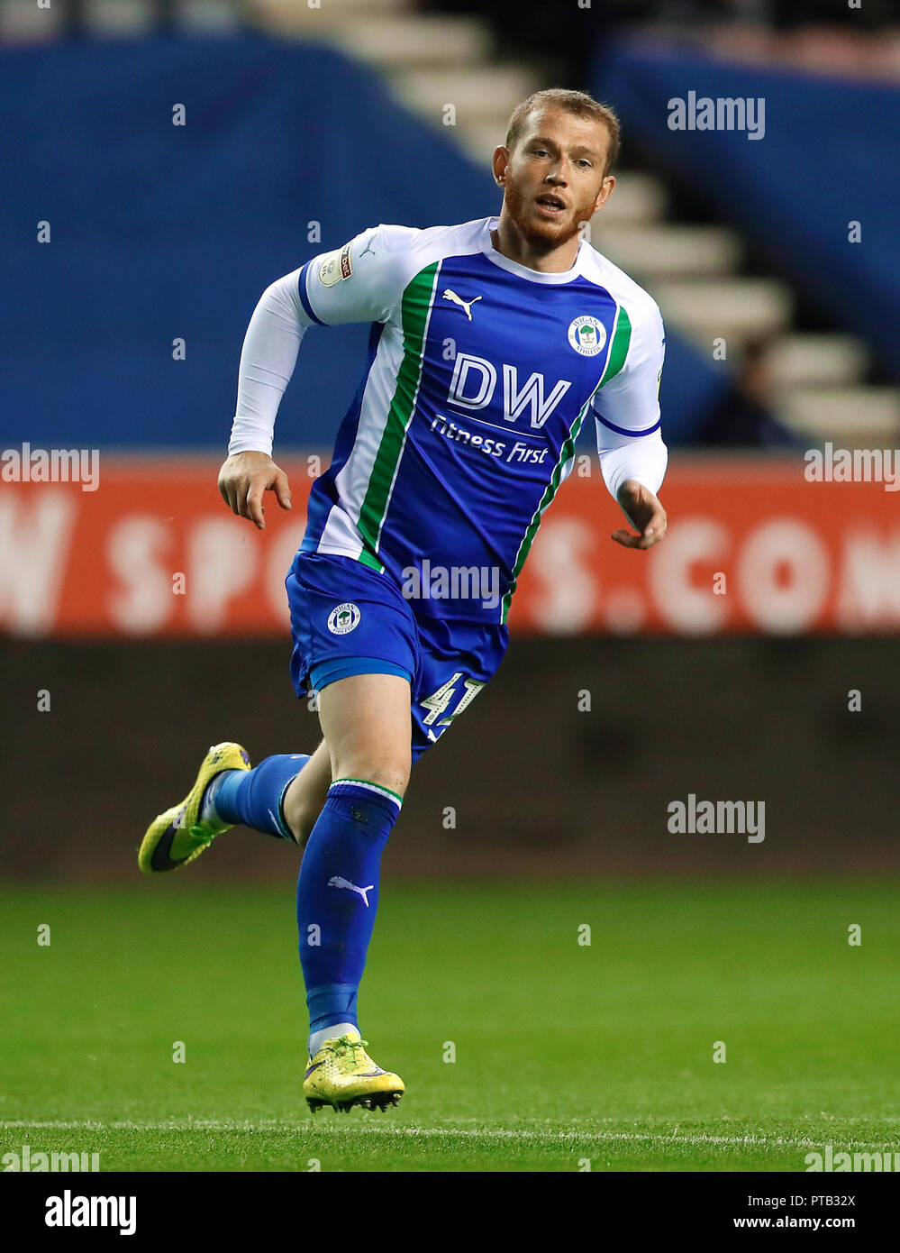 Wigan Athletic's Joe Garner Stock Photo - Alamy