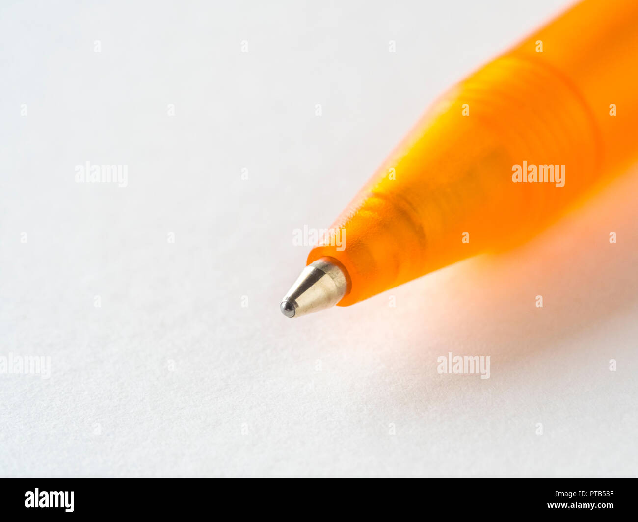 Orange ballpoint pens hi-res stock photography and images - Alamy
