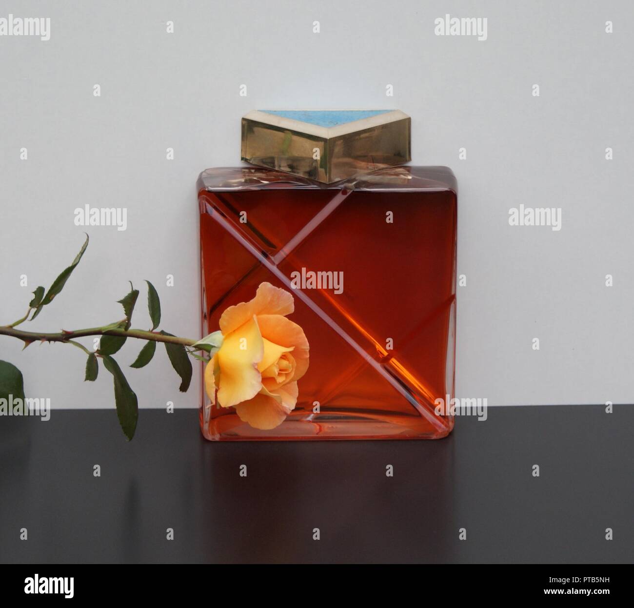 KL Homme, men's fragrance, large perfume bottle decorated with an ...