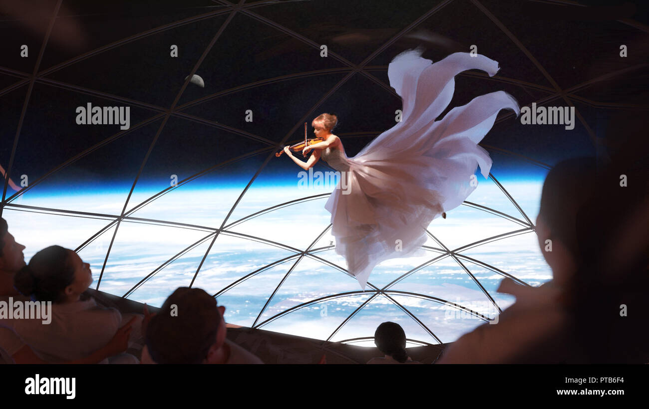 A performance inside BFR. SpaceX's Mars-colonizing Big Falcon Rocket ...