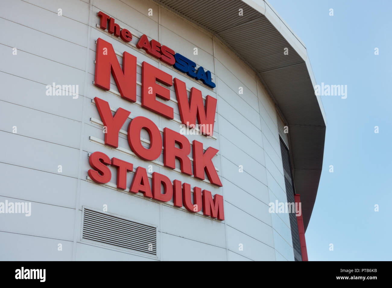 The New York Stadium the home of Rotherham United Football Club in ...