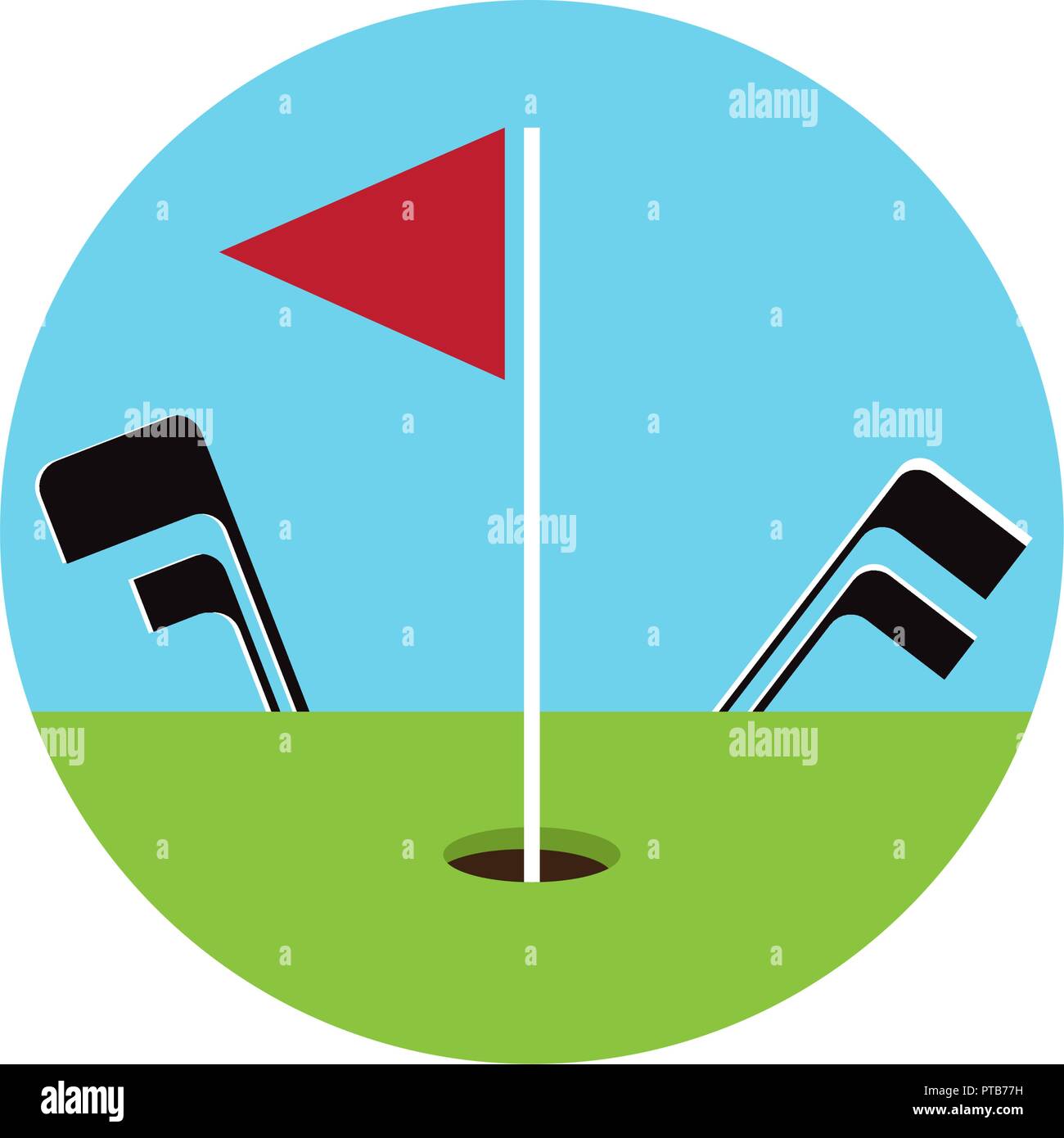 Vector sign abstract Golf Club Stock Vector Image & Art - Alamy