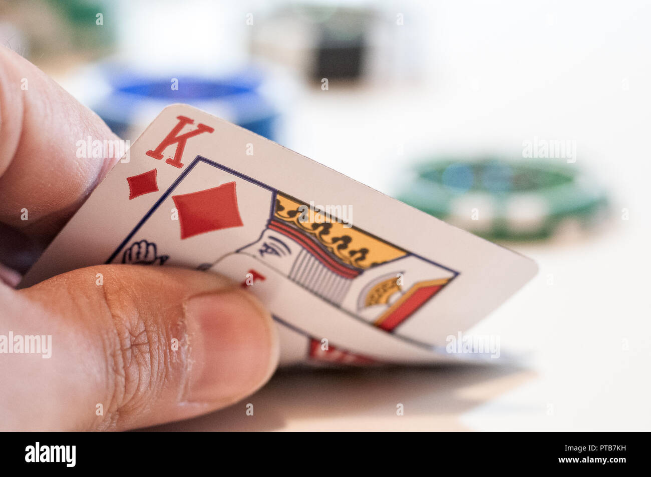 Poker hands set hi-res stock photography and images - Alamy