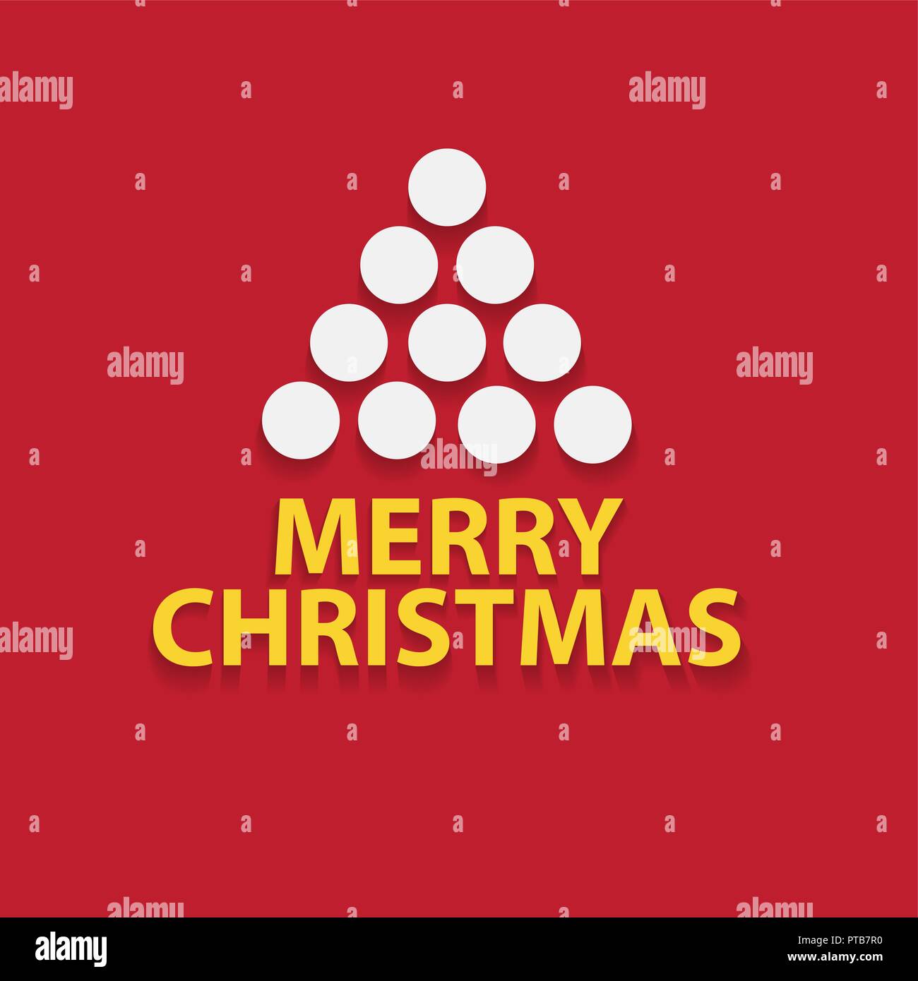 Abstract christmas tree, flat design Stock Vector Image & Art - Alamy