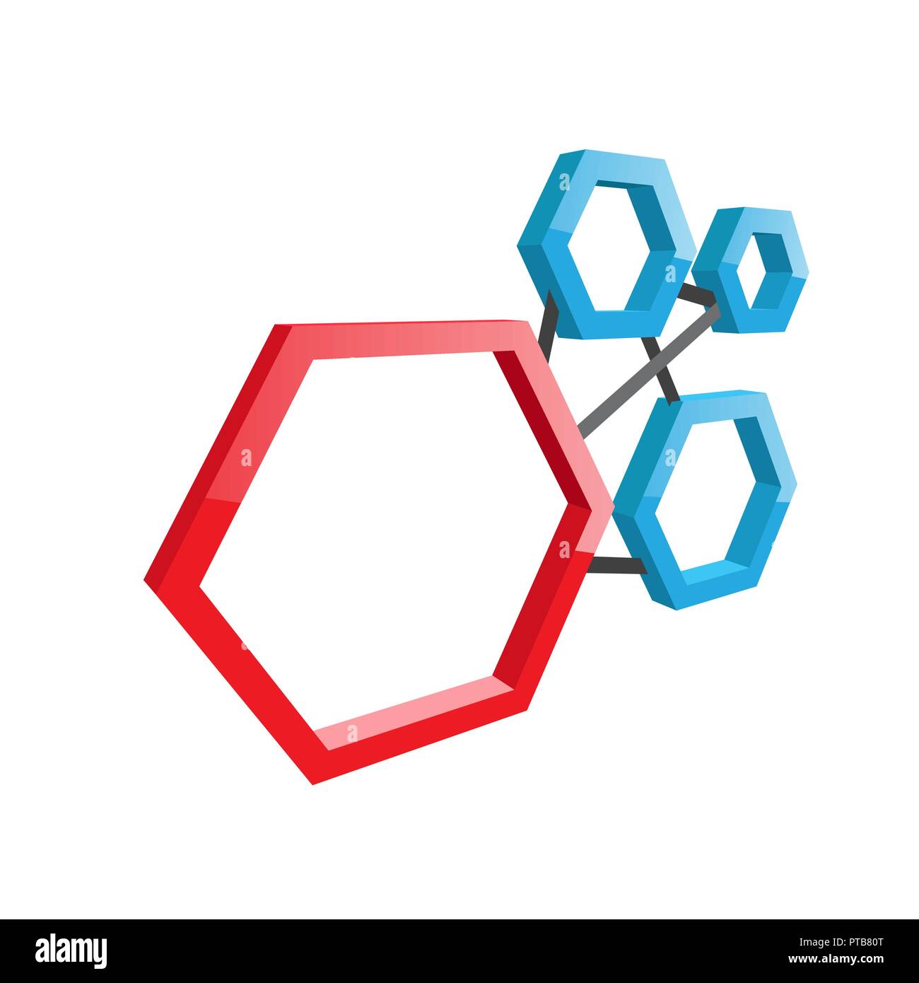 Vector abstract sign beehive Stock Vector Image & Art - Alamy