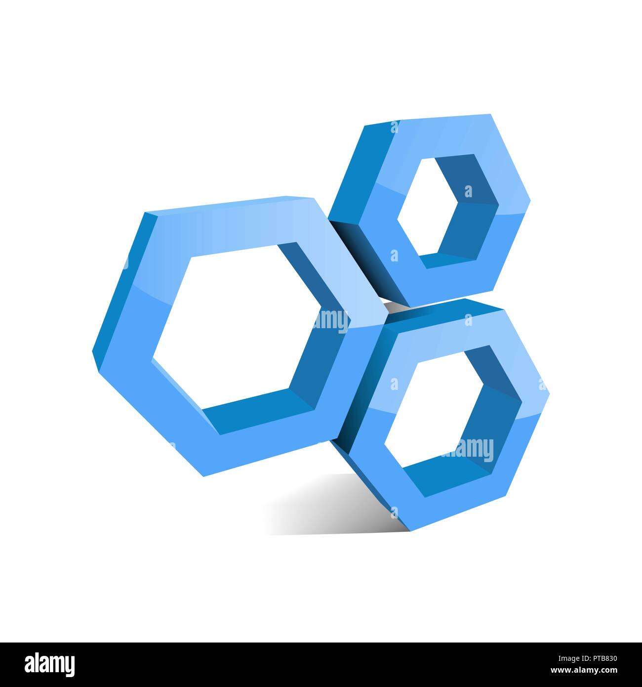 Vector abstract sign beehive Stock Vector Image & Art - Alamy