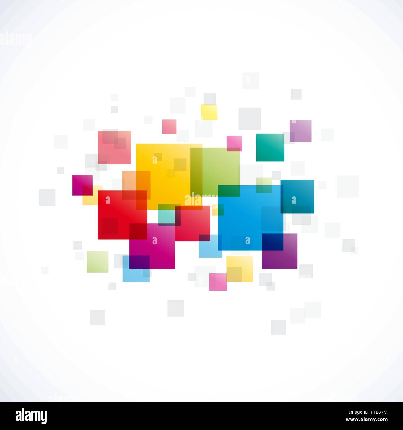 Vector concept of network, white background Stock Vector Image & Art ...