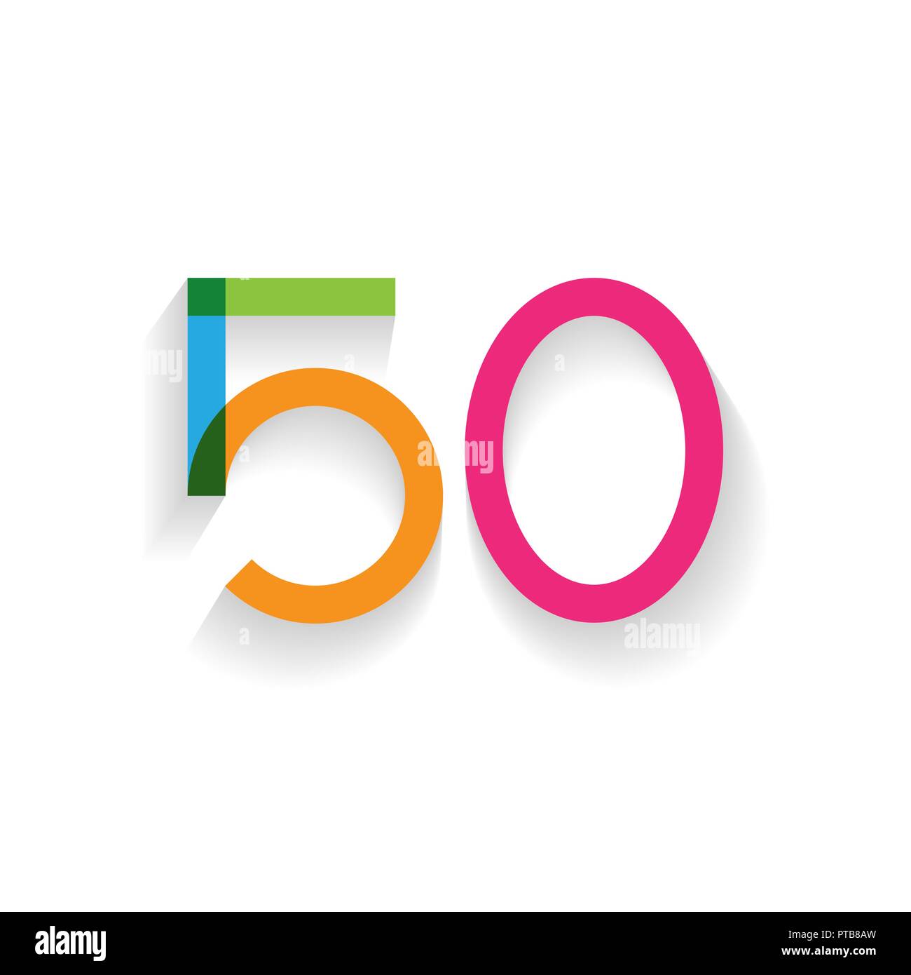 Number 50 Stock Vector Images - Alamy