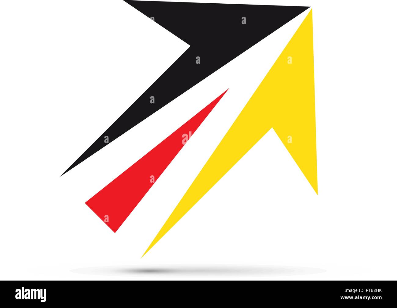 Vector sign german arrow Stock Vector Image & Art - Alamy