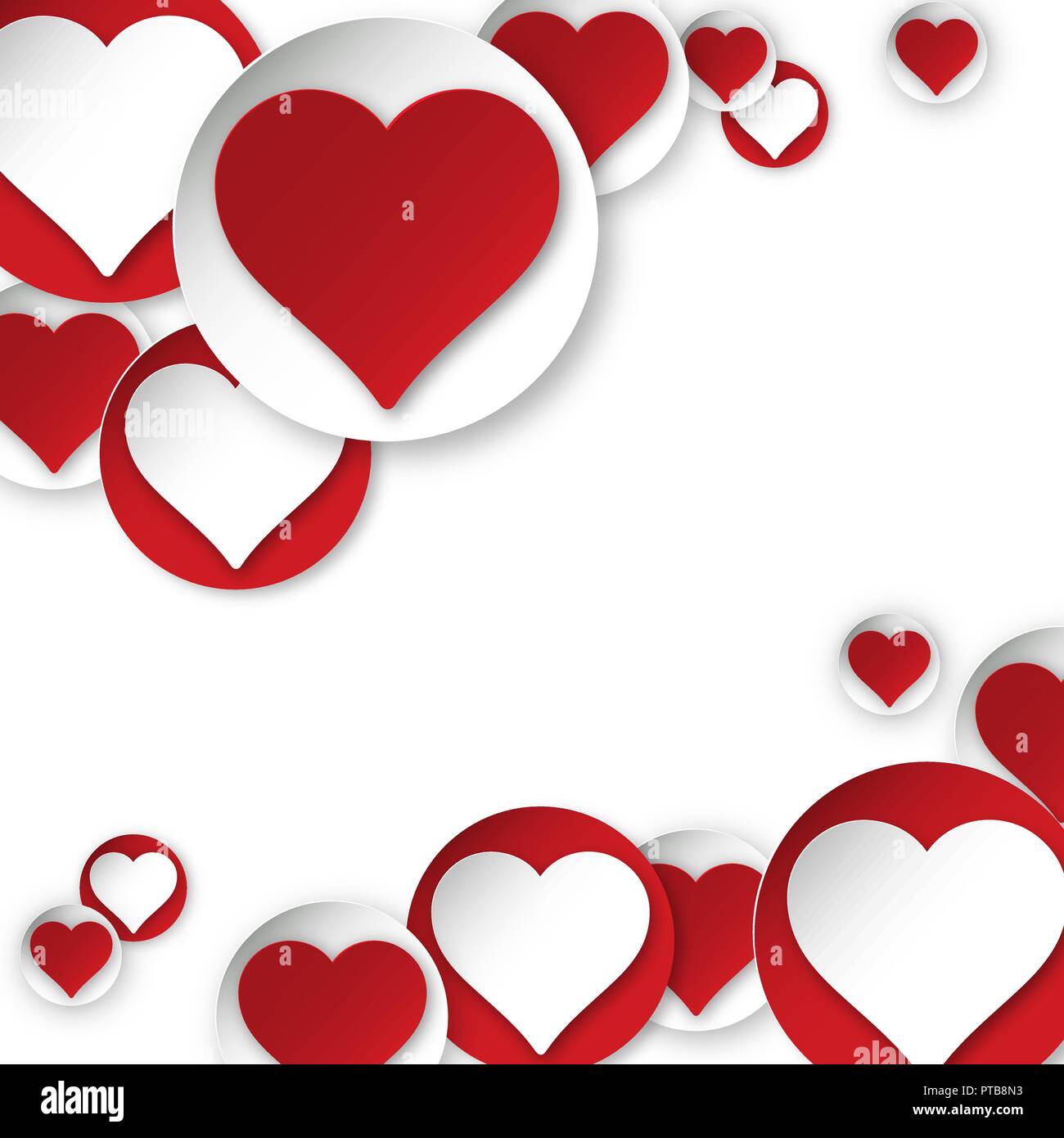Vector heart background Stock Vector Image & Art - Alamy