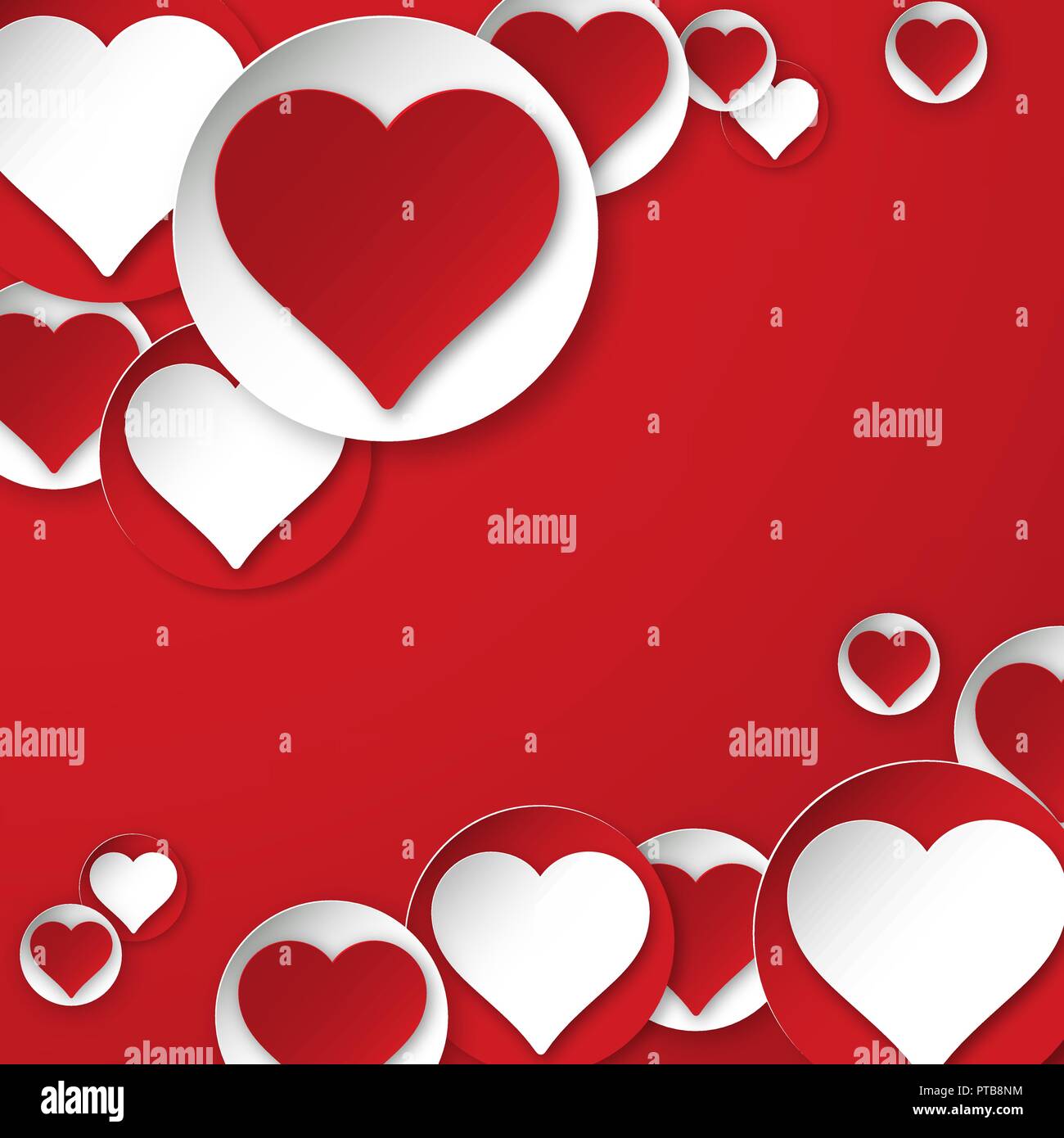Vector heart background Stock Vector Image & Art - Alamy