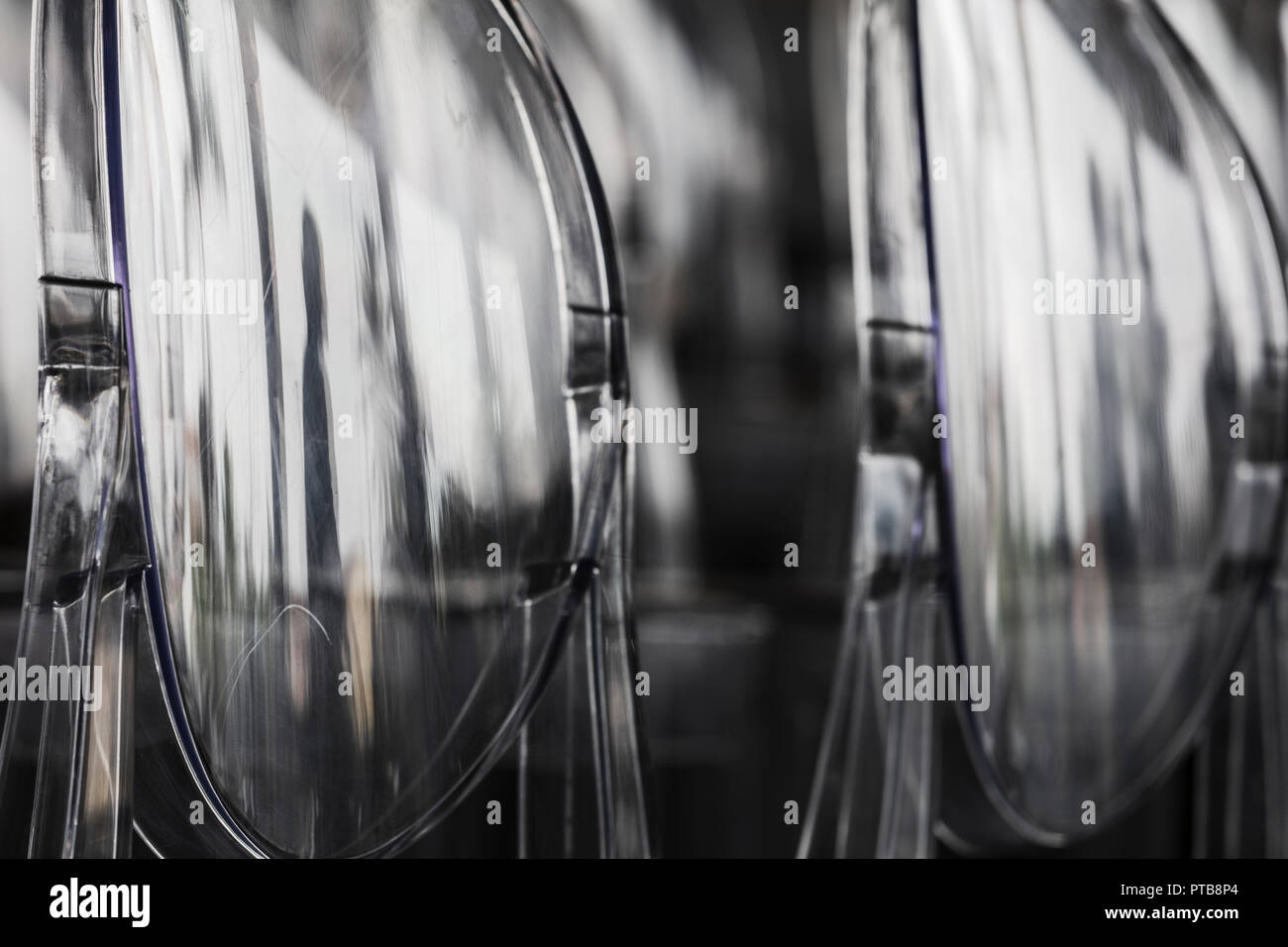 texture of plastic chairs. Close up Stock Photo - Alamy