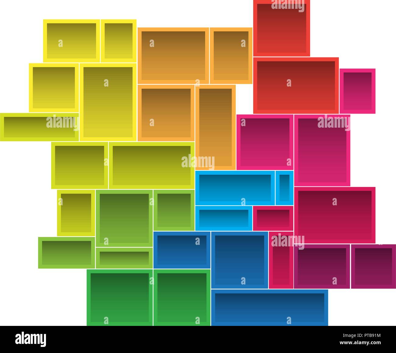 Vector modular shelving 3d Stock Vector Image & Art - Alamy