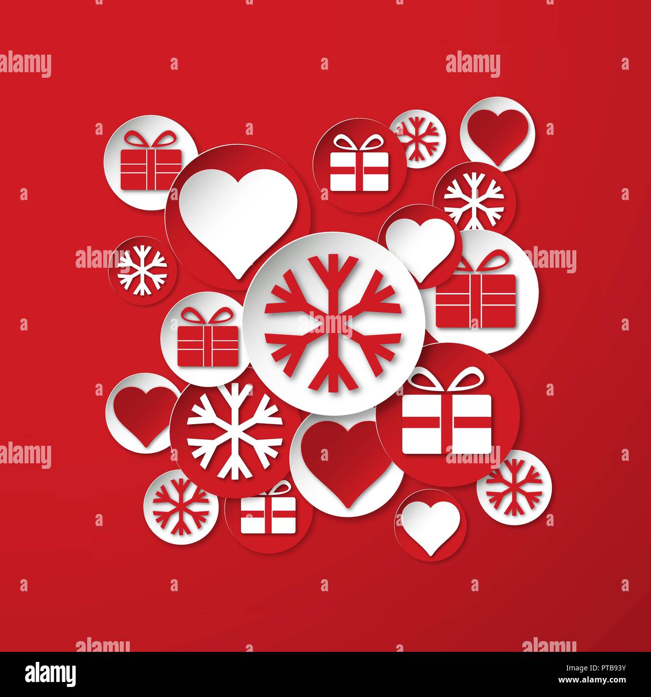 Abstract vector background Christmas Stock Vector Image & Art - Alamy