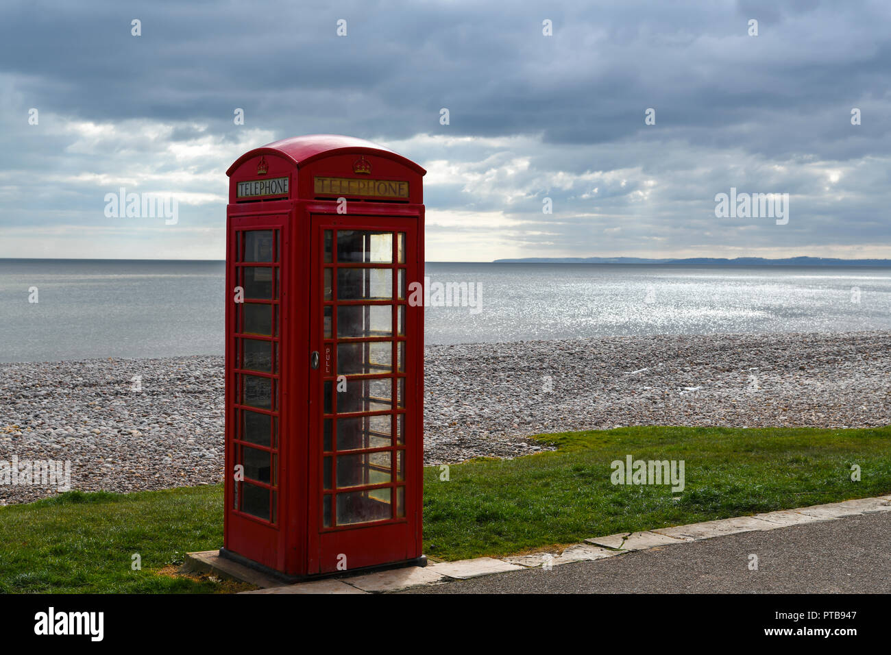 Phone booth on beach hi-res stock photography and images - Alamy