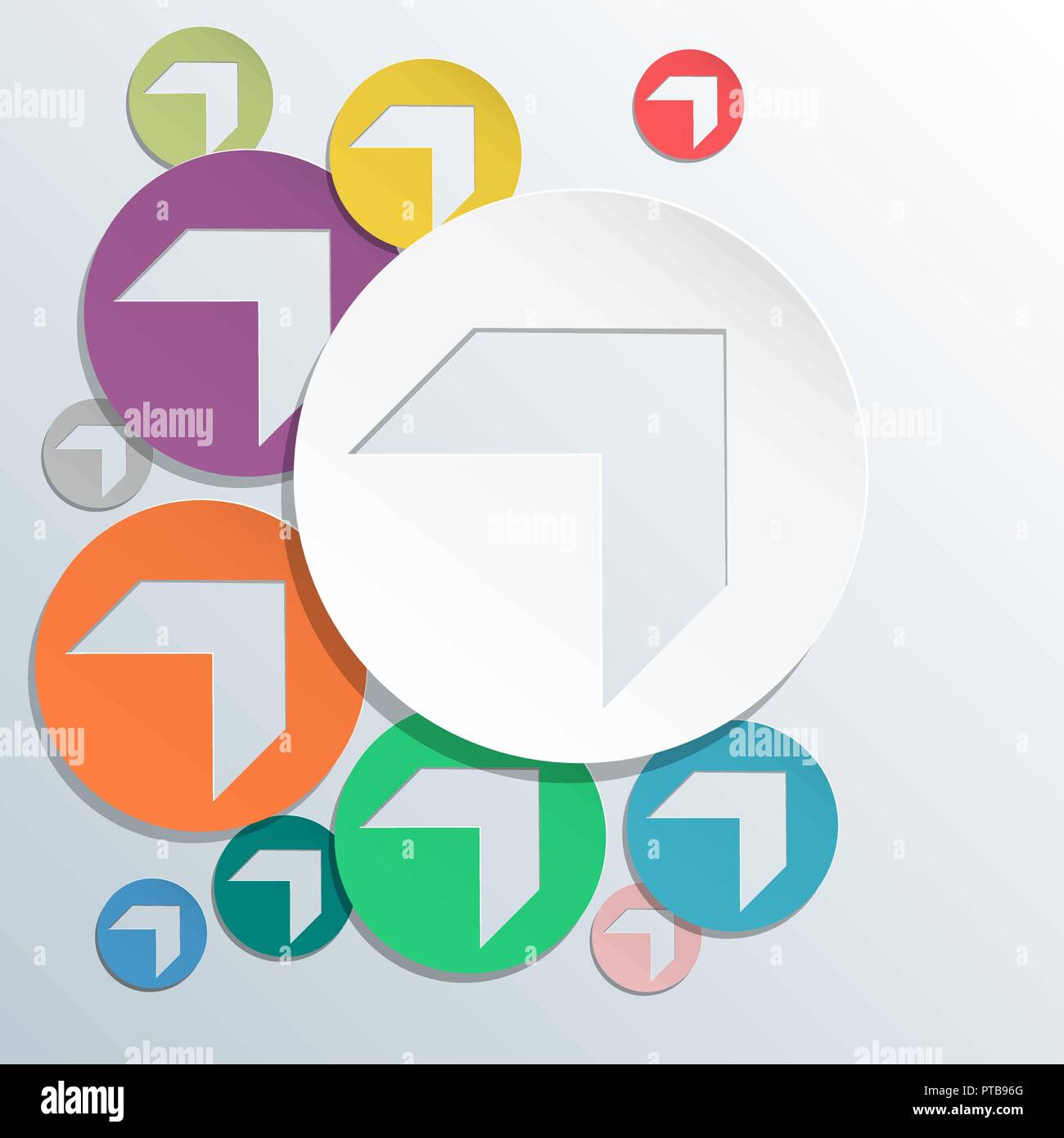 Vector background arrows pointing up Stock Vector Image & Art - Alamy