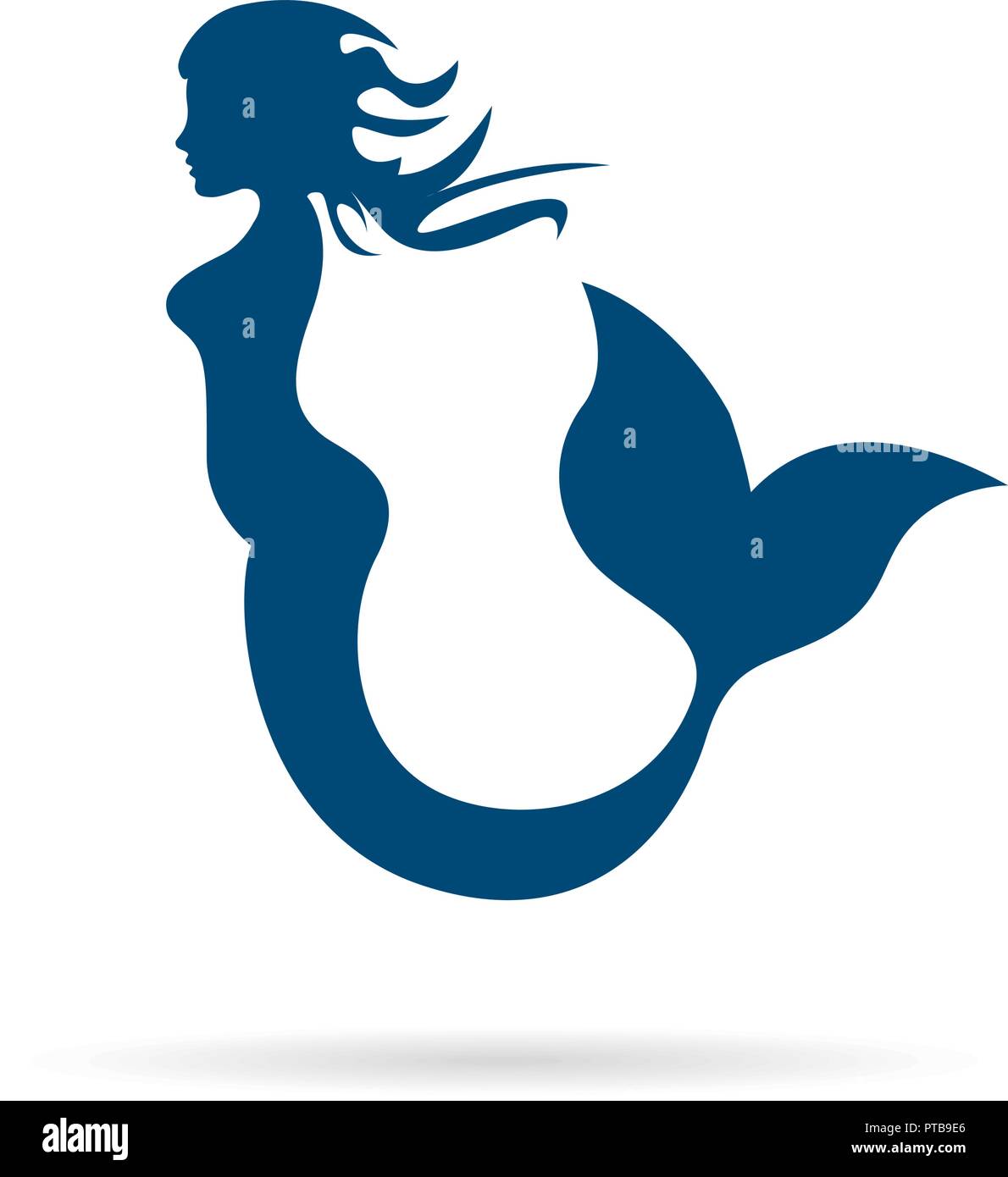 Mermaid logo Stock Vector Images - Alamy