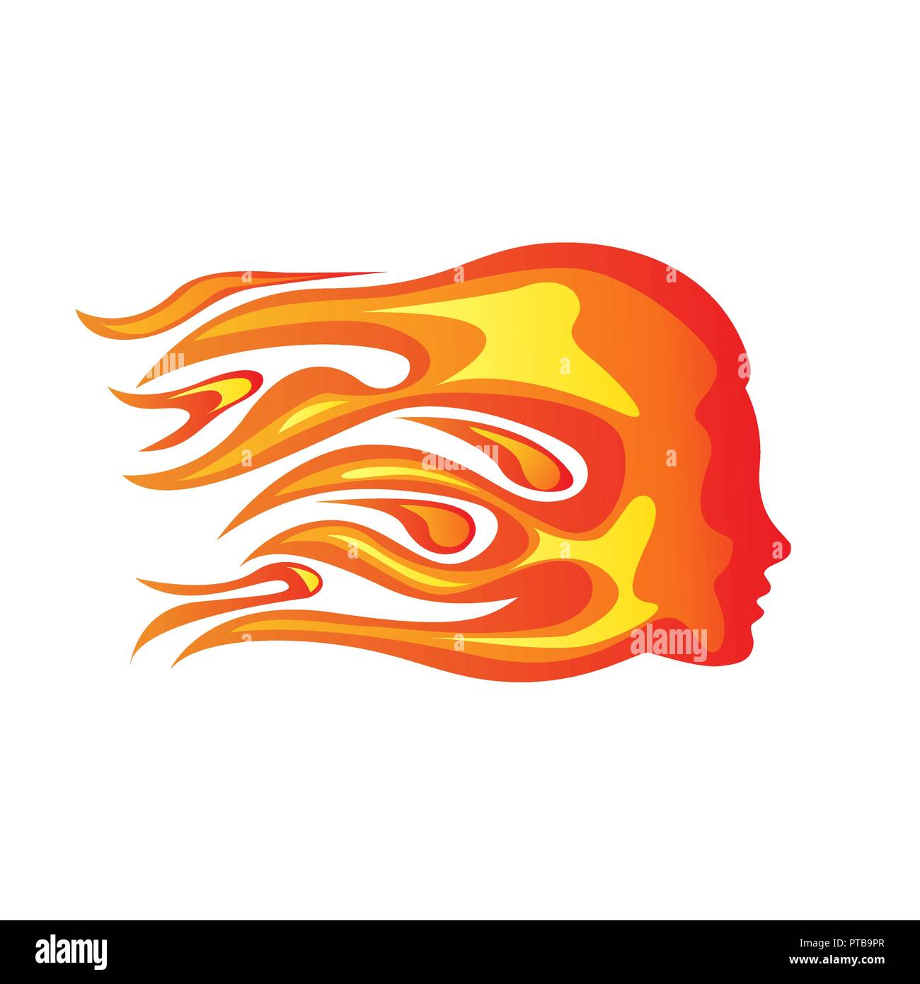 Fiery beauty Cut Out Stock Images & Pictures - Alamy