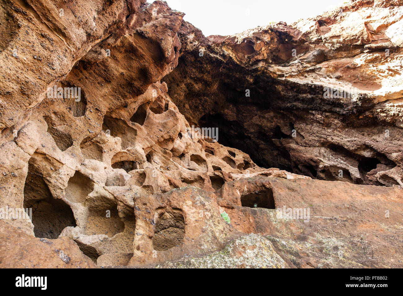 Aboriginal caves in Gran Canaria, Canary islands, Spain. Abstract ...