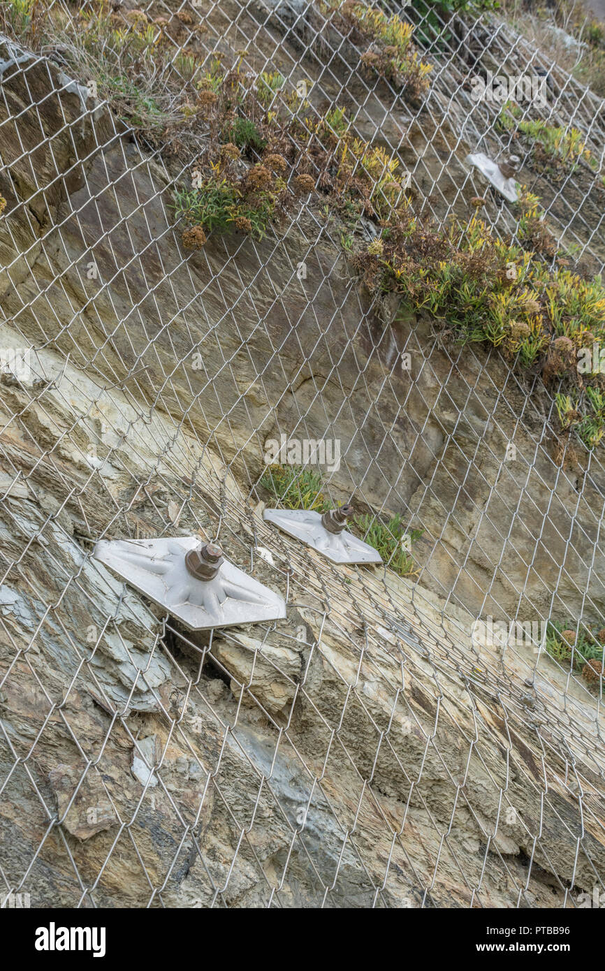 Landslide protection hi-res stock photography and images - Alamy