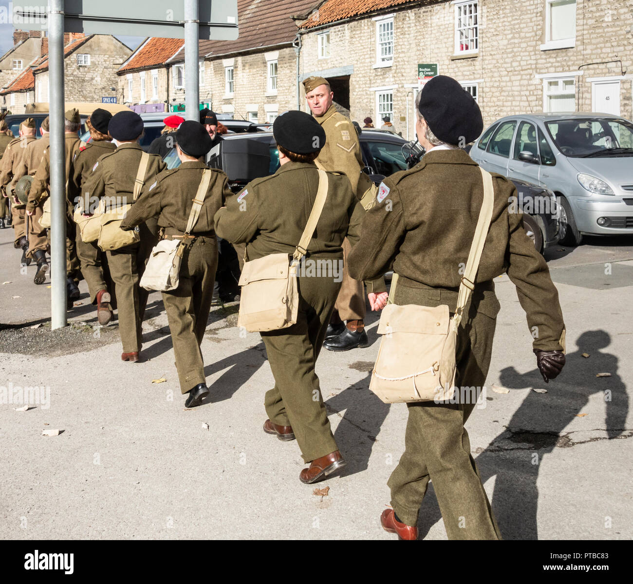 Pickering Wartime weekend. Pickering, North Yorkshire, England. UK ...