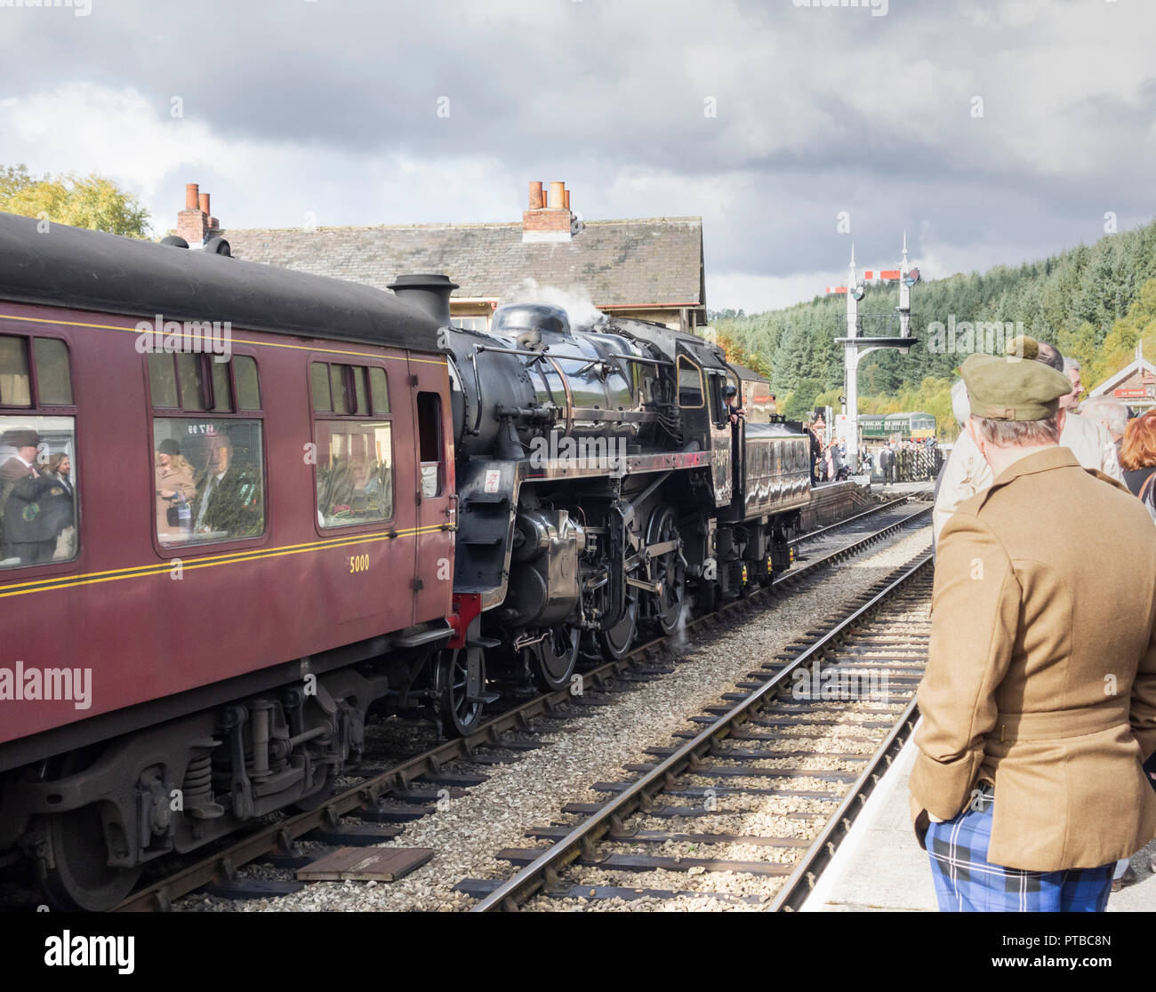 Pickering Wartime weekend, North Yorkshire Moors Railway, Pickering ...