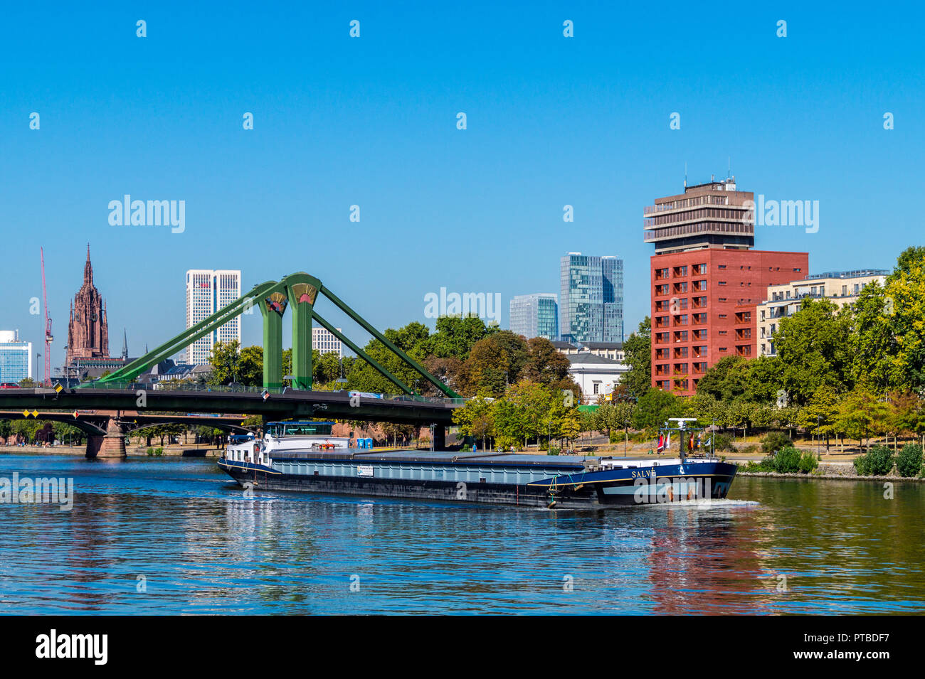Inland waterway freighter "Salvé" ex Rotterdam and "Mainhattan ...