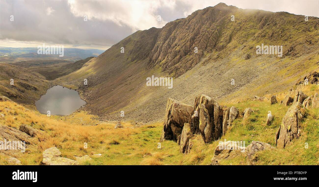 Dow crag and goats tarn hi-res stock photography and images - Alamy