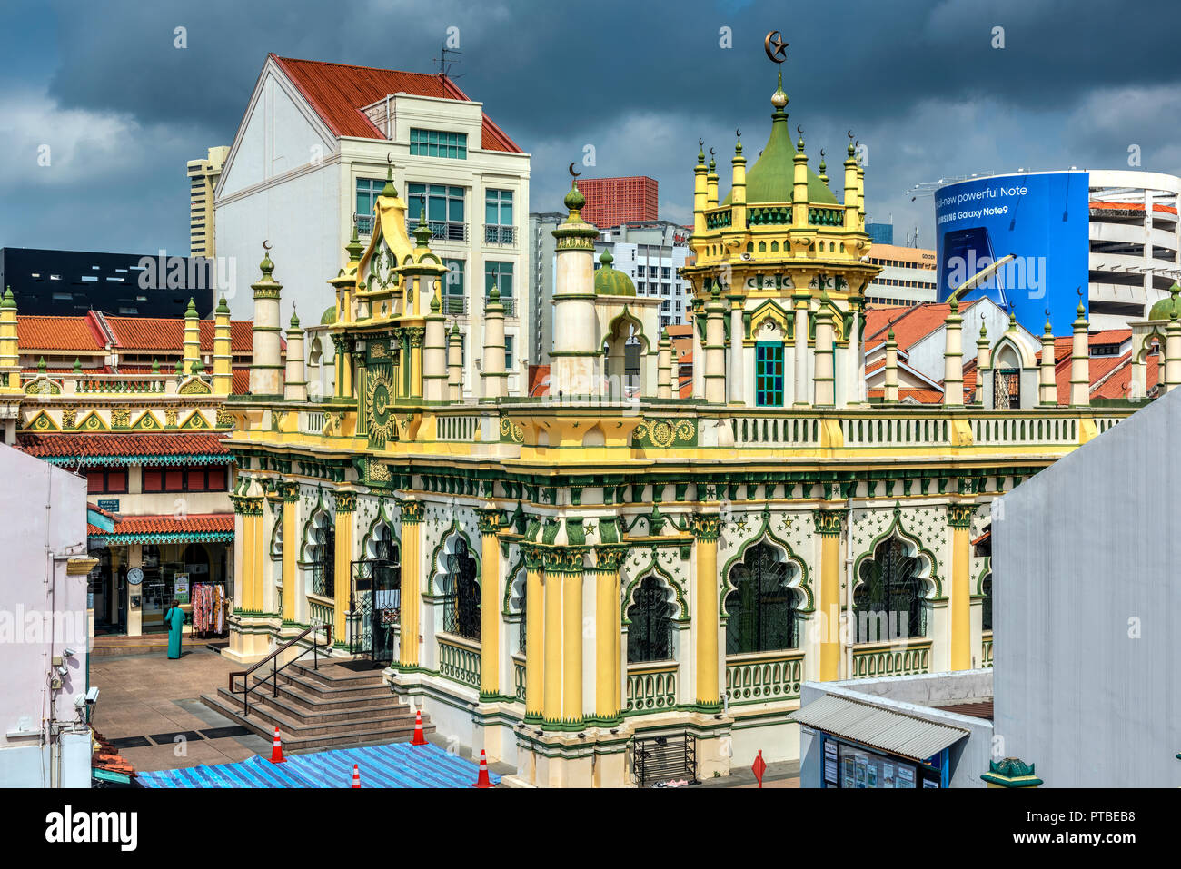 Abdul Gaffoor Mosque, Singapore Stock Photo - Alamy